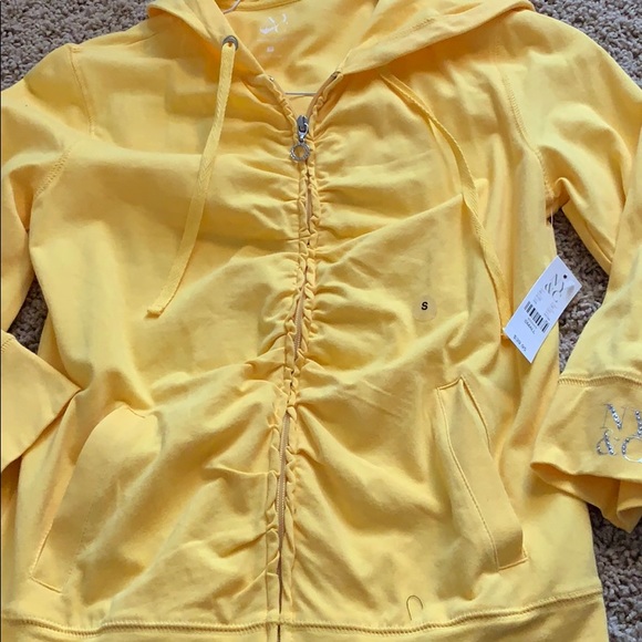 New York & Company | Jackets & Coats | Nwt Nyco Yellow Zip Up | Poshmark